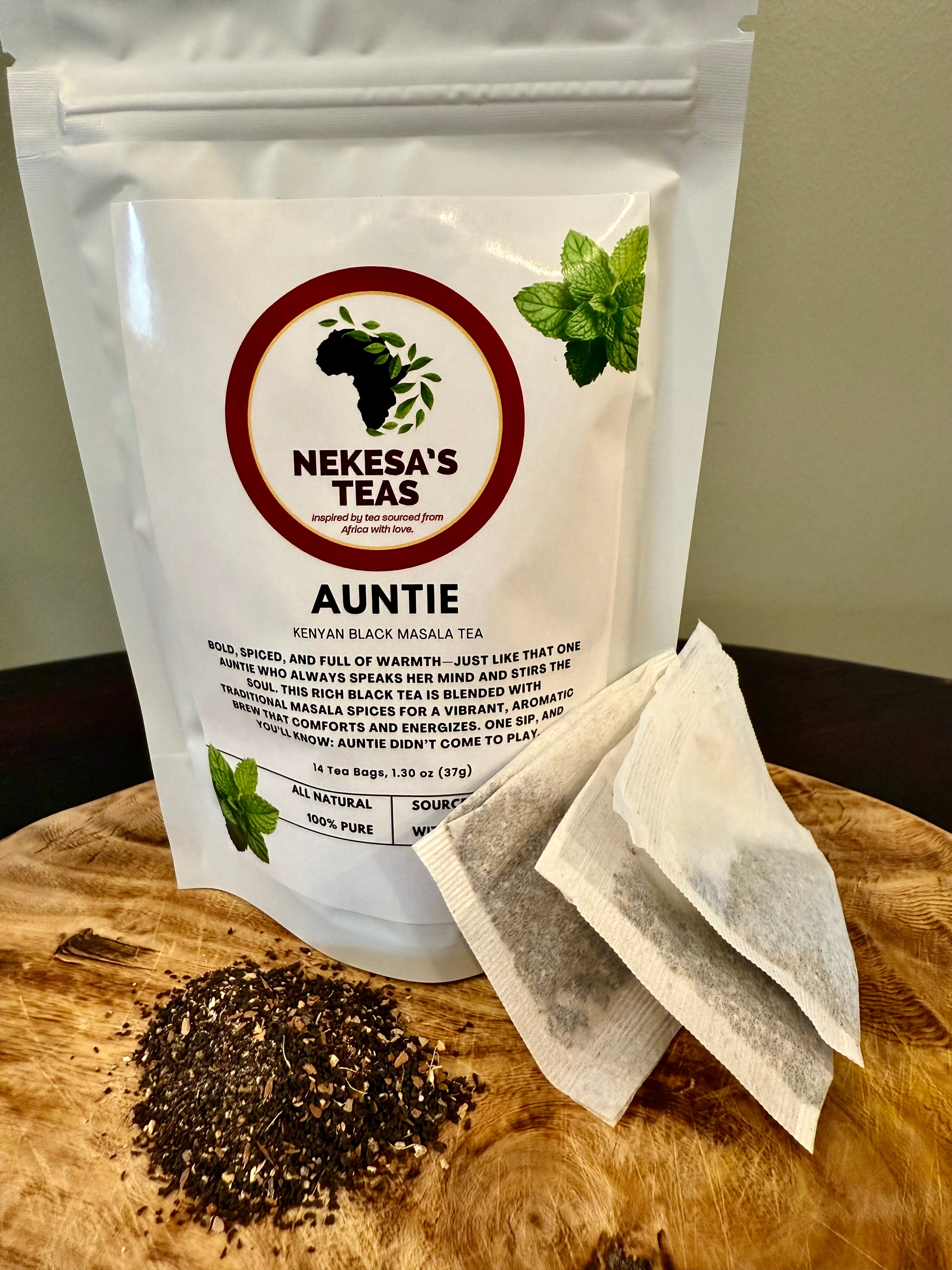 "Auntie" - Kenyan Black Masala Tea – Nekesa's Teas